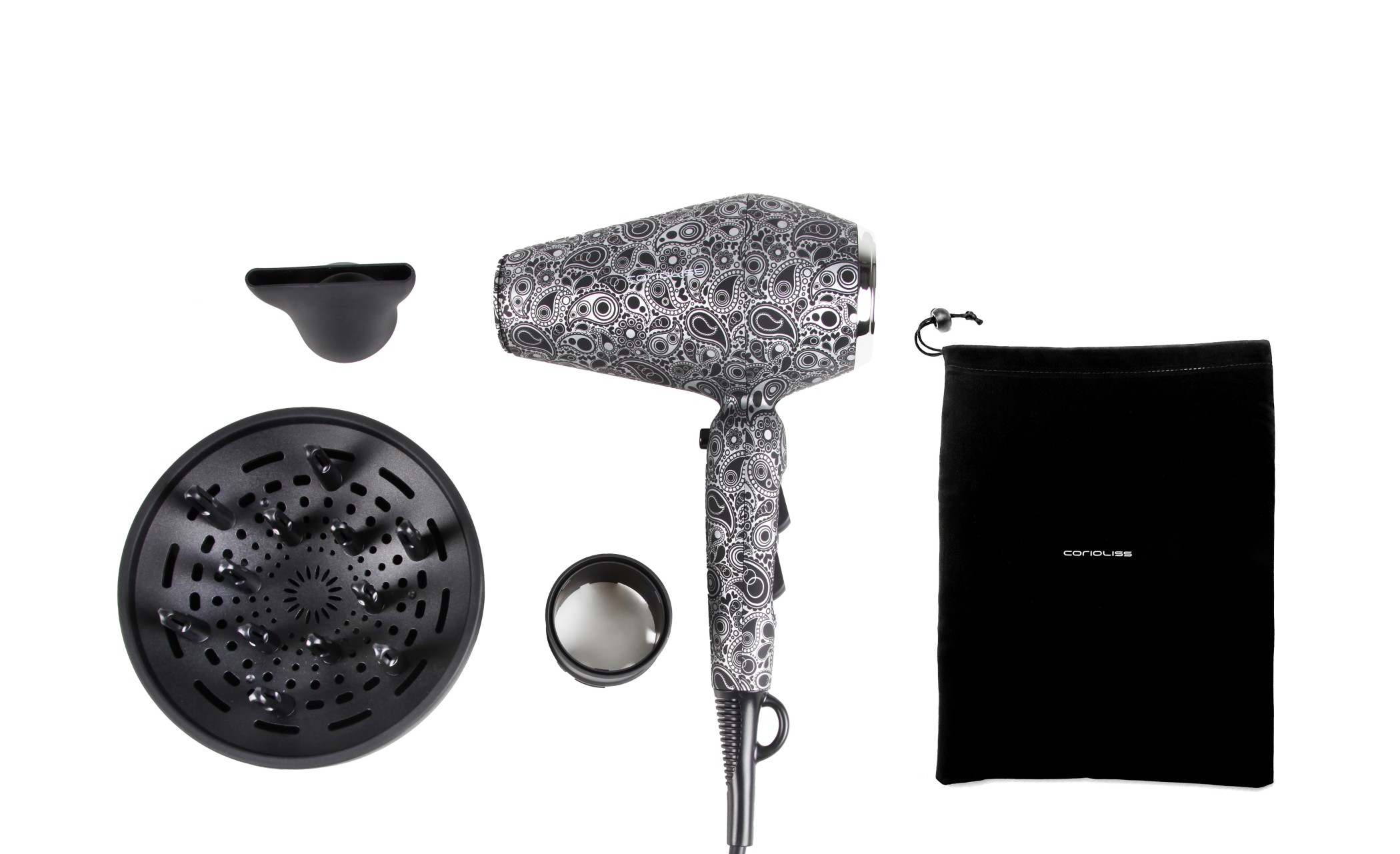 CORIOLISS |C3 SILVER PAISLEY + KOMPACTISSIMO