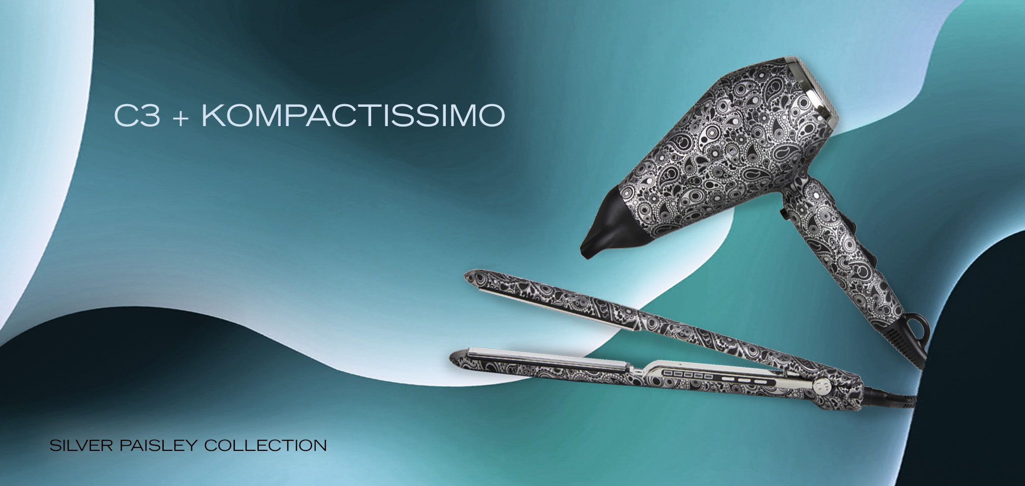 CORIOLISS |C3 SILVER PAISLEY + KOMPACTISSIMO